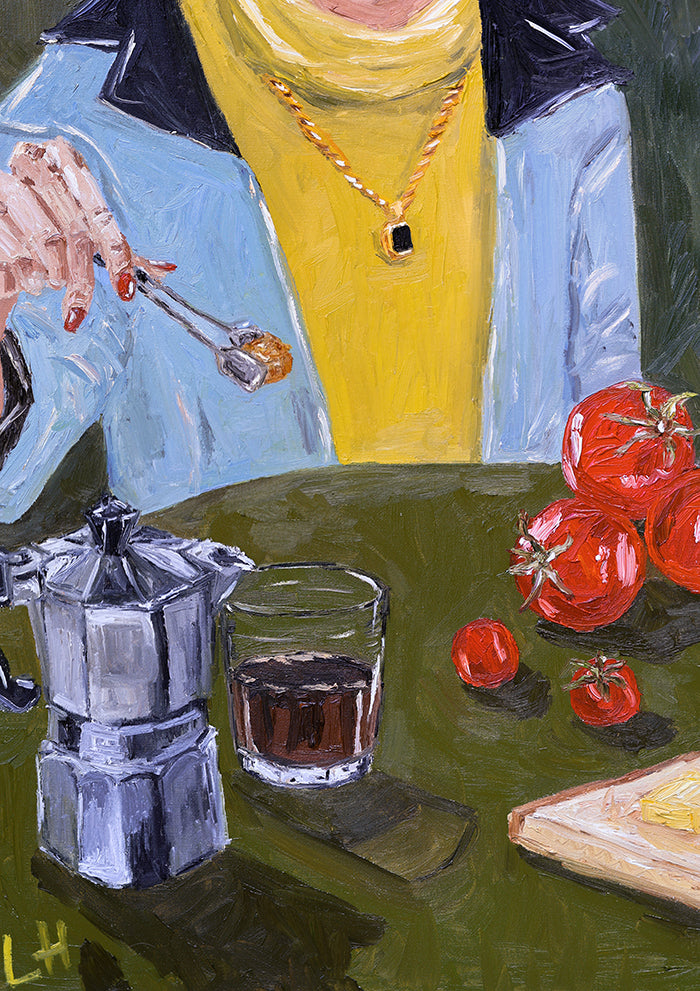 black with one – Libby Haines Art