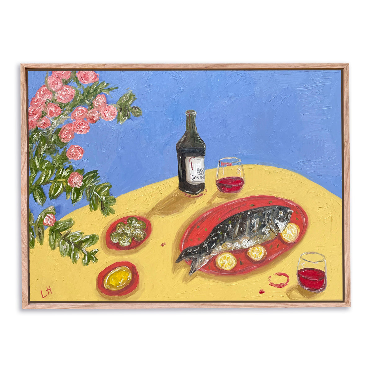 whole fish lunch – Libby Haines Art